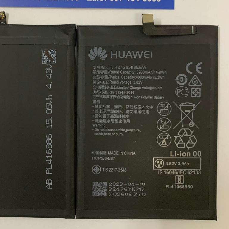 Pin Huawei Honorz 20 Pro/Honor 30 (Hb426388Eew) - New | Shopee Việt Nam