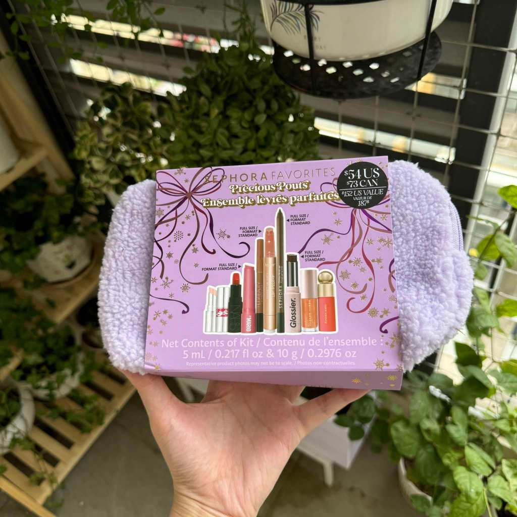 Set son mini và fullsize các loại Precious Pouts Lip Set | Shopee Việt Nam