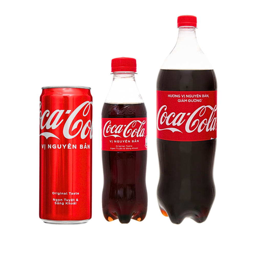 Thùng nước ngọt Coca Cola vị nguyên bản chai và lon 235ml/320ml/300ml ...