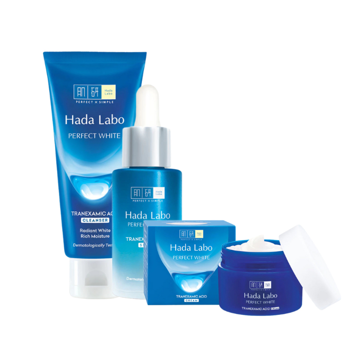 [XANH] Combo bộ sản phẩm dưỡng trắng mượt Hada Labo Perfect White ...
