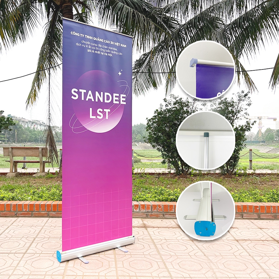 Standee Cuốn Nhôm Cao Cấp 0.8x2M, Chân Standee Nhôm Đẹp | LST | Shopee ...