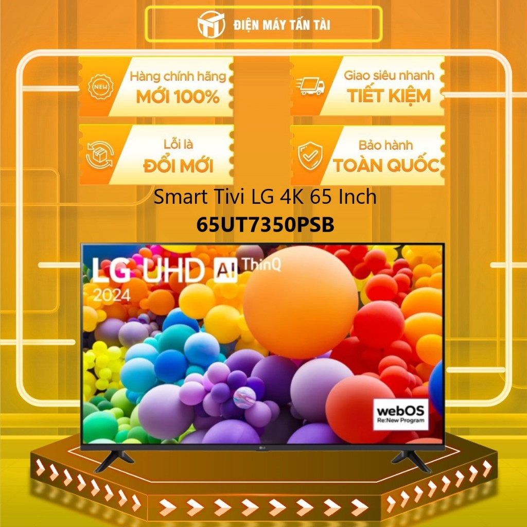 65UT7350PSB - Smart Tivi LG 4K 65 inch 65UT7350PSB Hệ điều hành webOS ...