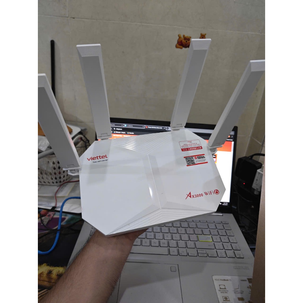 Mesh Viettel Zte HV3601P unlock, sài đa mạng bao khóa, Mesh Ax3000 ...
