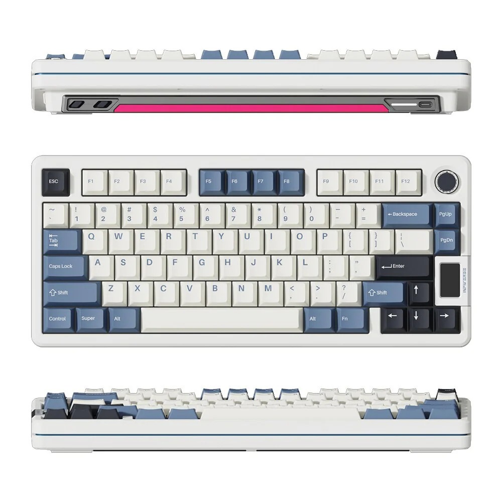 Bàn phím cơ Infiverse infi75 mạch Xuôi 3 Modes | Màn Hình LCD | Shopee ...