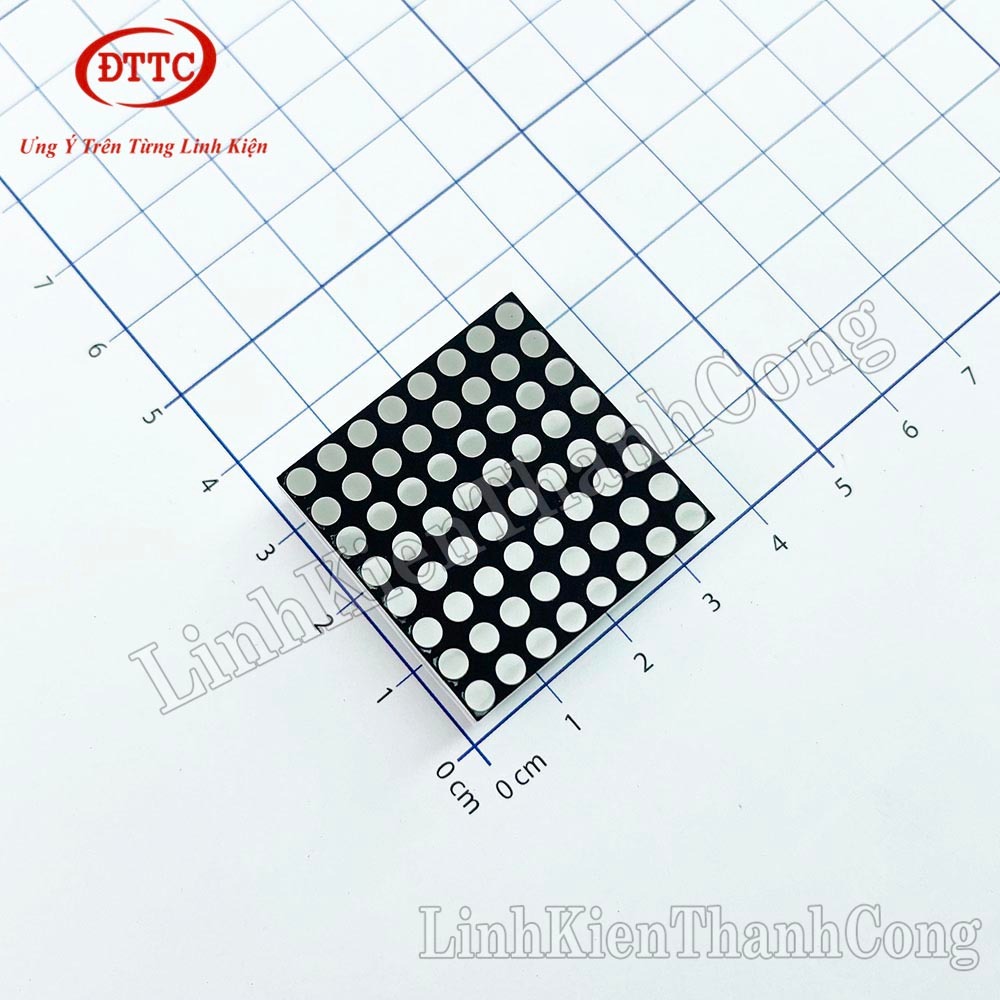 Led Ma Trận 8x8 Màu Đỏ Loại Katot Chung Và Loại Anot Chung (32x32mm ...