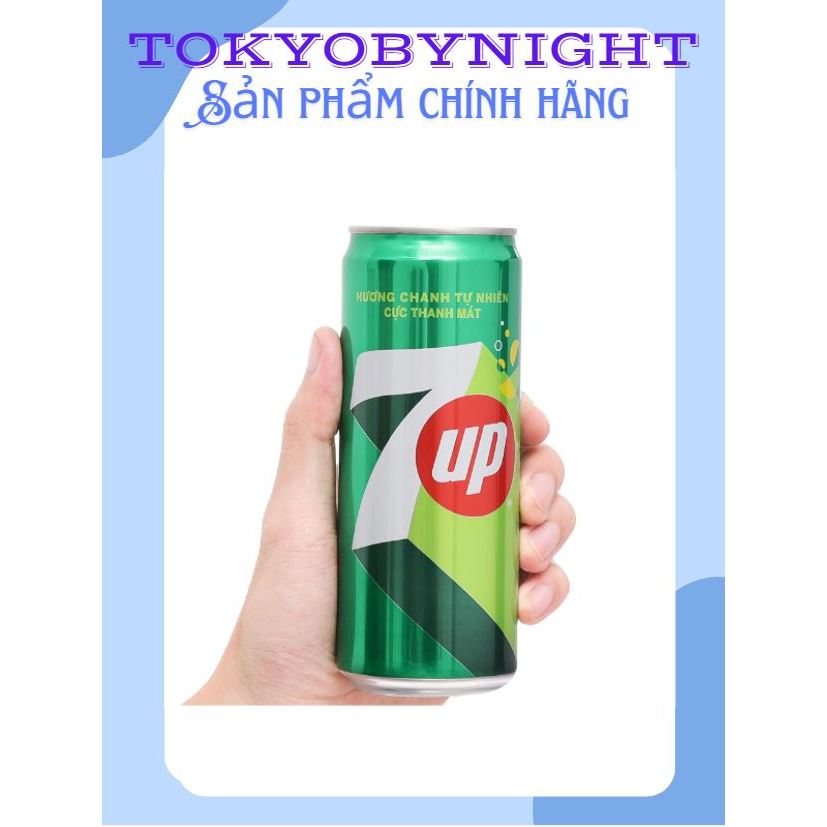 Lon Nước Ngọt Có Gaz 7Up Lon Xanh (320ml/lon) | Shopee Việt Nam