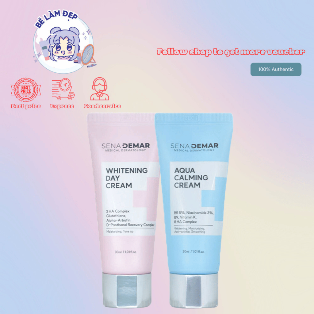 Kem Dưỡng Sena Derma Dưỡng Da Nâng Tone Cấp Ẩm Hàn Quốc - 30ml | Shopee ...