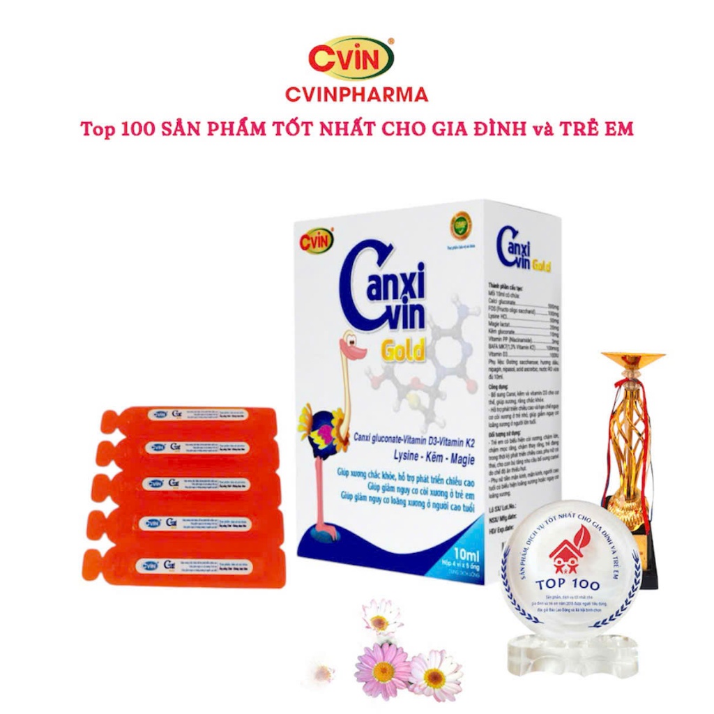 Canxi Hữu Cơ D3 K2 Dễ Uống Dễ Hấp Thu - Con Cao Lớn Mỗi Ngày Cùng Canxi ...