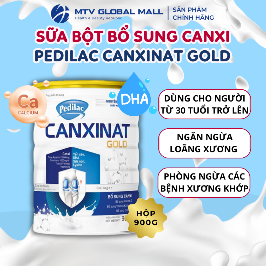 Sữa Bột Bổ Sung Canxi Giúp Xương Chắc Khỏe Phòng Ngừa Loãng Xương ...