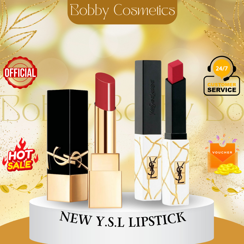 [AUTH] Son YSL Slim, YSL Rouge Pur Couture The Slim, Son YSL bản Vàng ...