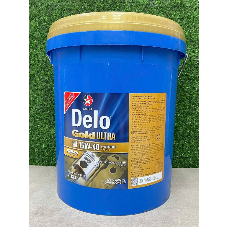 [ HÀNG CHÍNH HÃNG ] Nhớt động cơ ô tô diesel Caltex Delo Gold Ultra 15W ...