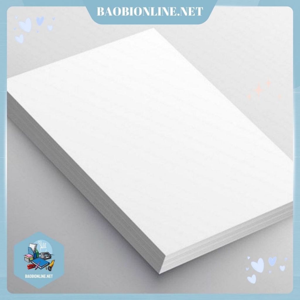 [GIẤY FORD A5, A4] GIẤY FORD BỀ MẶT NHÁM KHỔ A4, A5, PHÙ HỢP MỌI LOẠI MÁY IN, IN PHUN, IN LAZER ...