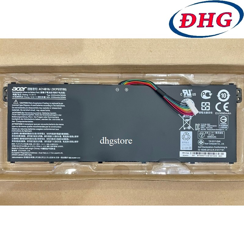 Pin laptop Acer Aspire 3 A314-31 A315-21 A315-31 A315-41-R971 V3-331 ...