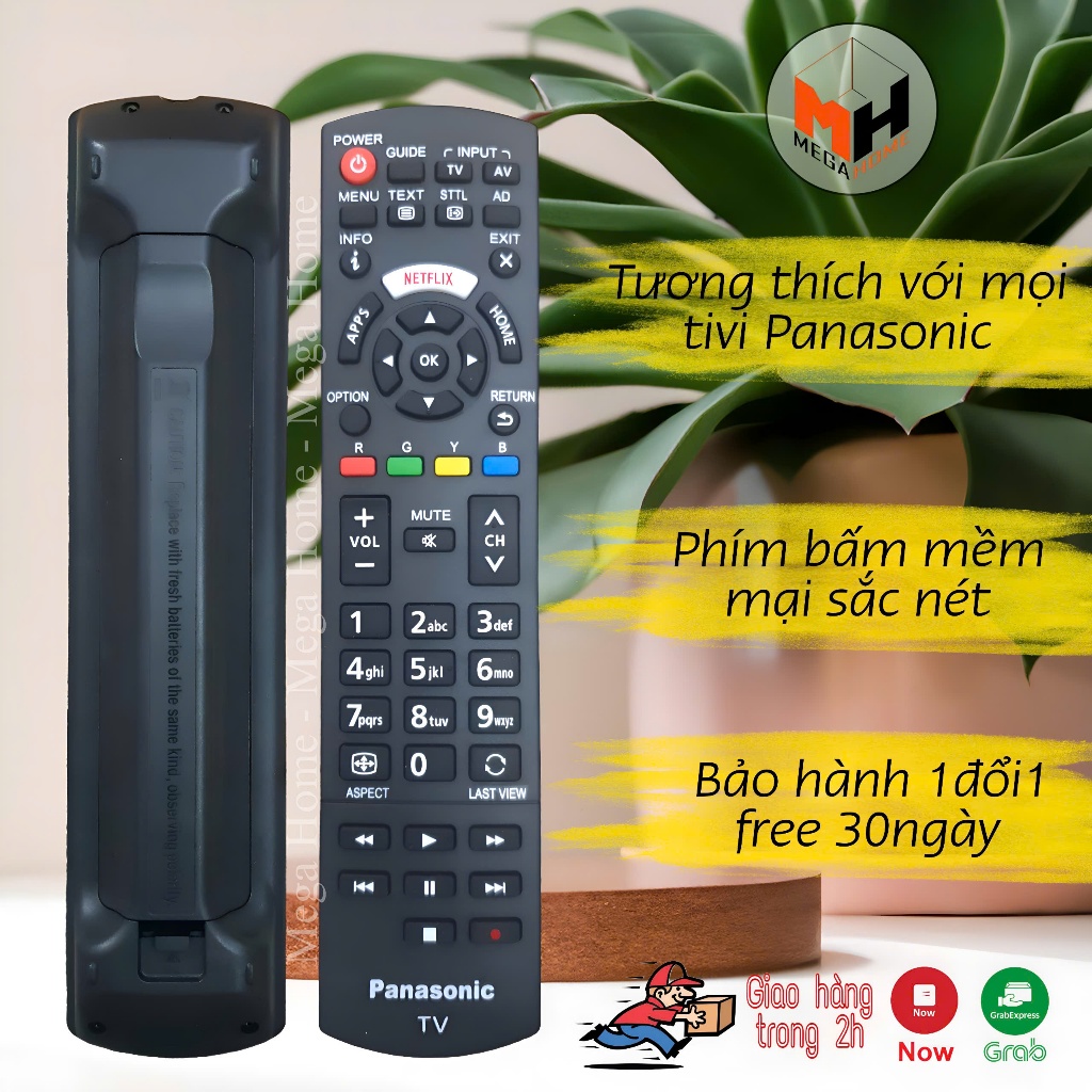 Điều khiển tivi Panasonic smart, remote tivi Panasonic hàng loại 1 | Shopee Việt Nam