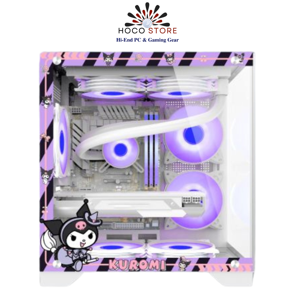 VỎ CASE MÁY TÍNH VSP X2 G.ART mATX 2 mặt kính cương lực l Hoco Store PC | Shopee Việt Nam