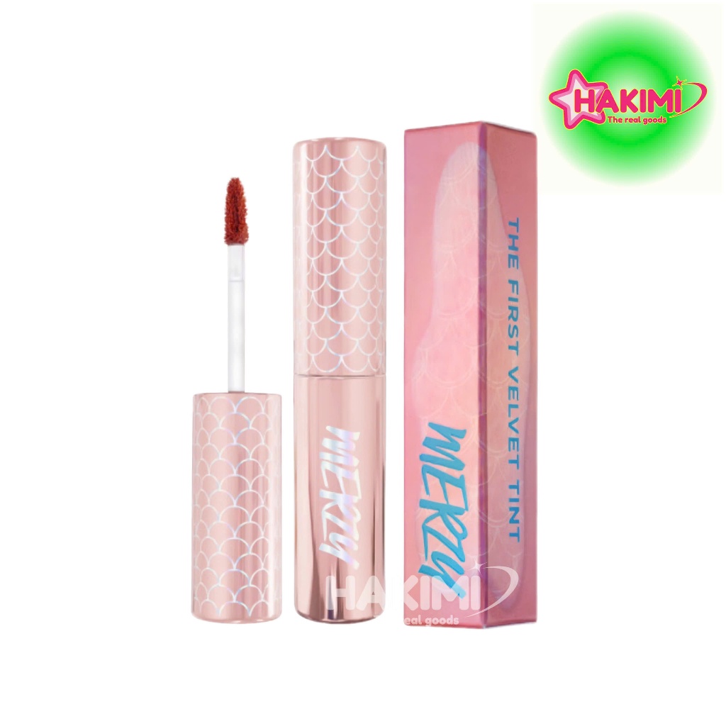 Son Kem MERZY - The First Velvet Tint 4.5g #V6 Firenze Negroni | Shopee Việt Nam