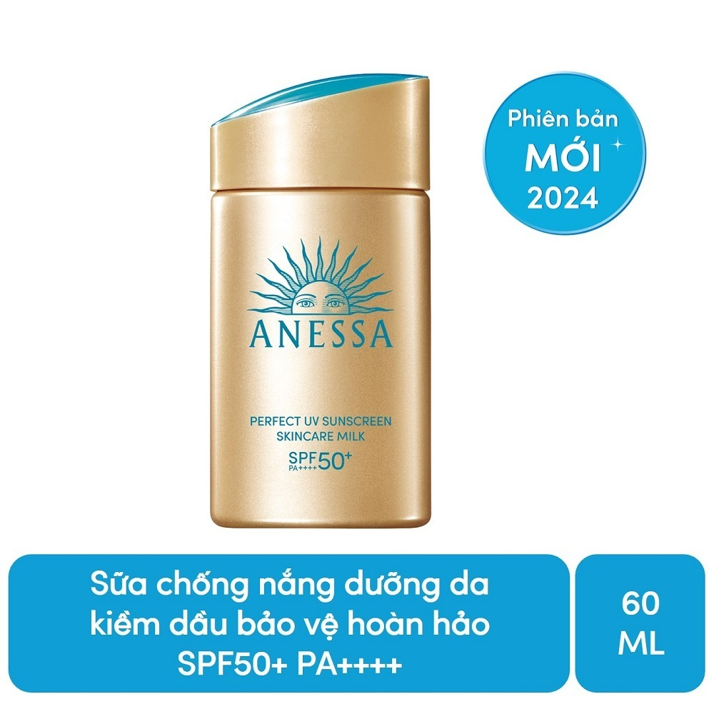 Kem chống nắng bảo vệ hoàn hảo Anessa Perfect UV Sunscreen Skincare Milk SPF50+ PA++++ 60ml ...