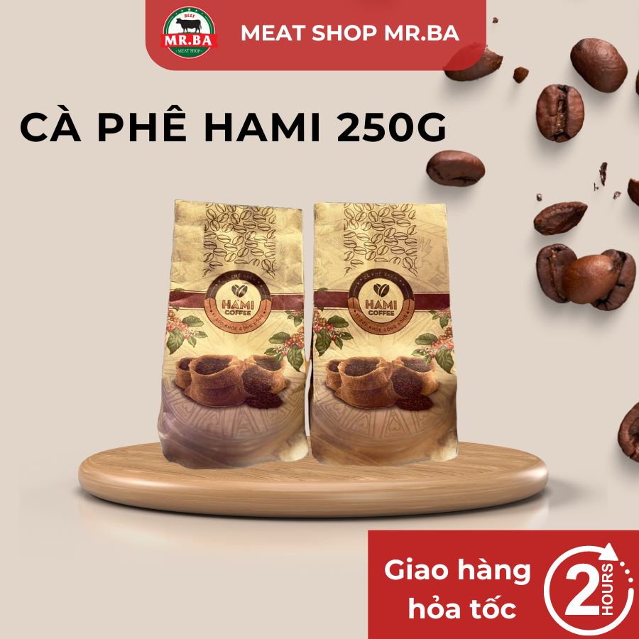 [Hỏa Tốc/GHN/GHTK] Cà phê Hami/Hami coffee 250g | 100% cà phê nguyên ...