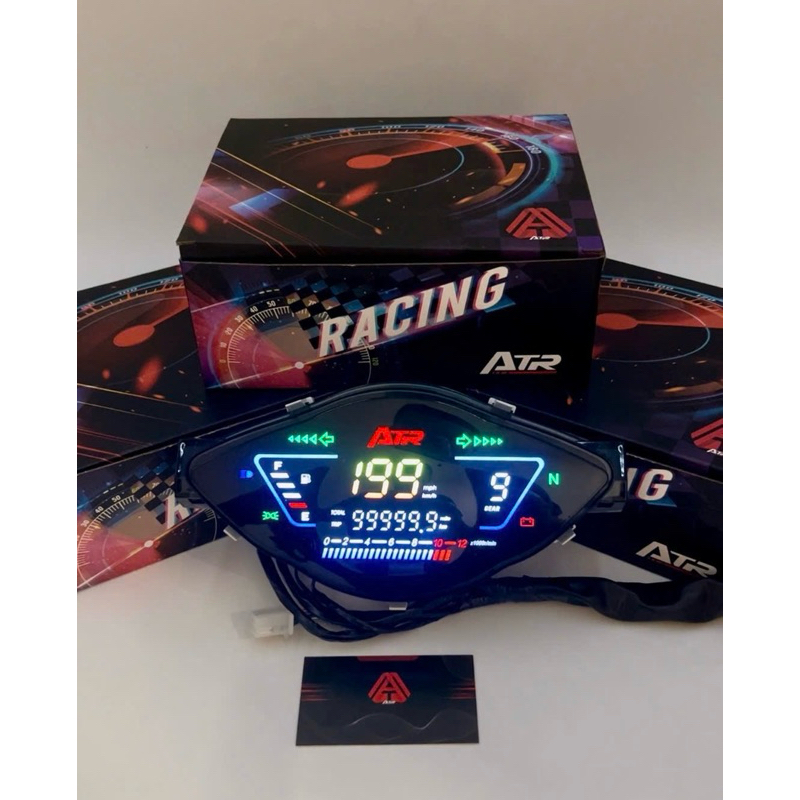 Mẫu ATR Racing 2024 Đồng hồ điện tử wave Alpha rs100 rsx100 @100 @110 ...
