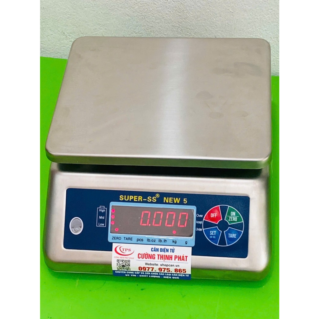 CÂN ĐIỆN TỬ CHỐNG NƯỚC SUPER SS NEW 5: 3KG | Shopee Việt Nam
