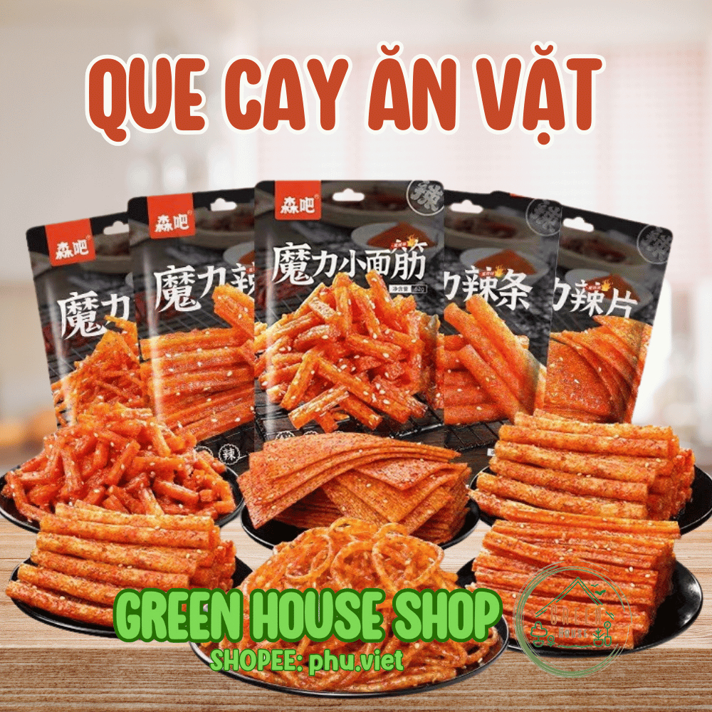 Que cay tẩm vị DongDong, tổng hợp các loại que cay | Shopee Việt Nam