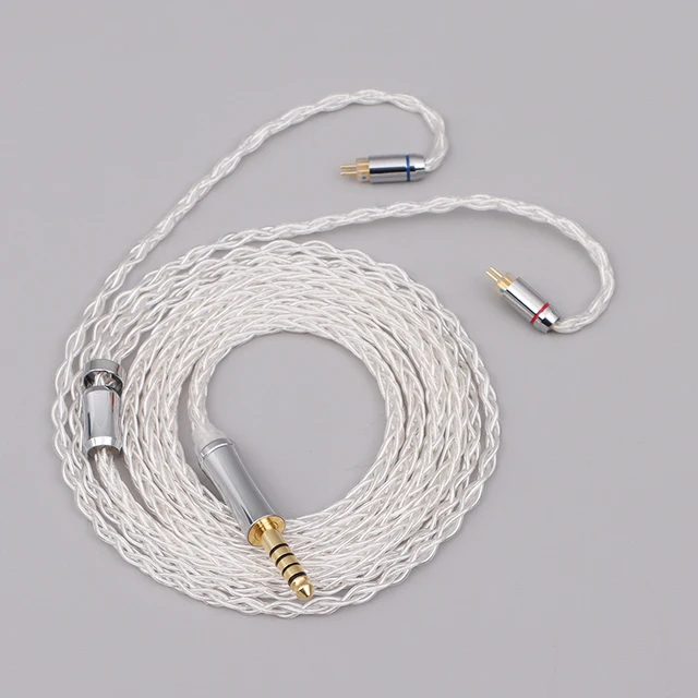 [NC] Cable NC-AUDIO 019 | Đồng mạ bạc 8 sợi | Dây cáp nâng cấp tai nghe ...