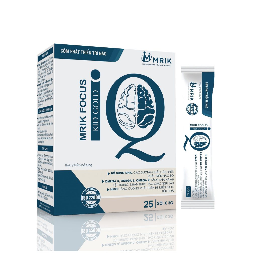 Cốm phát triển trí não MRIK FOCUS IQ KID GOLD | Shopee Việt Nam