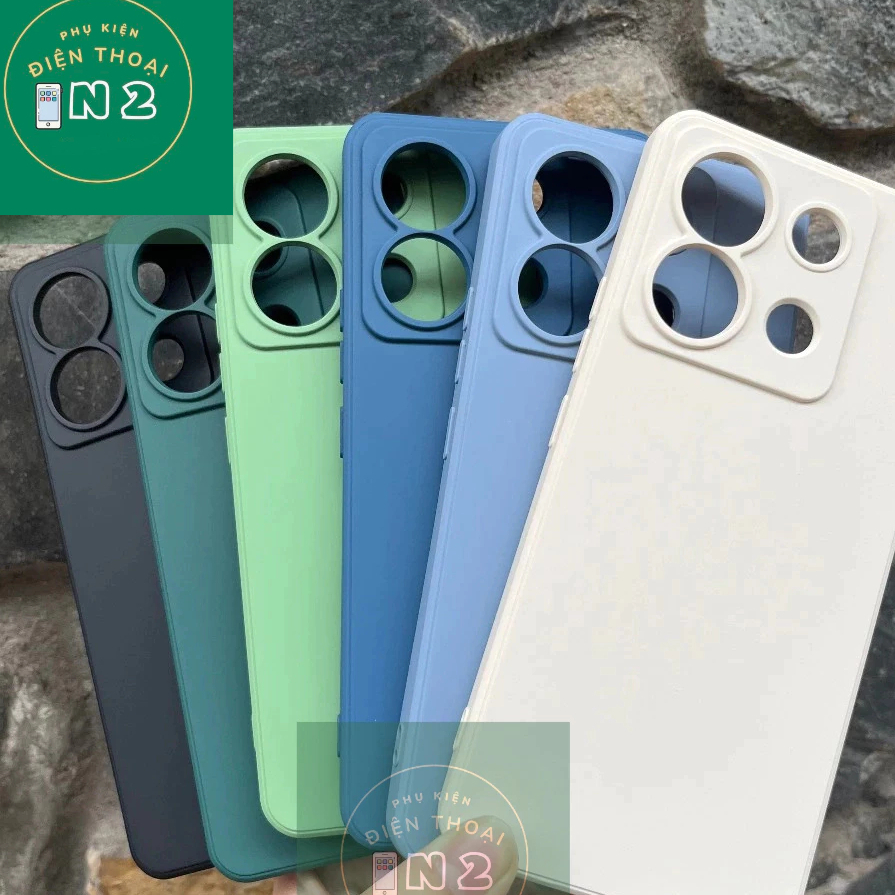 Ốp Lưng Silicon Có Lót Trong Xiaomi Redmi Note 13 Pro 5G Viền Vuông Hạn ...
