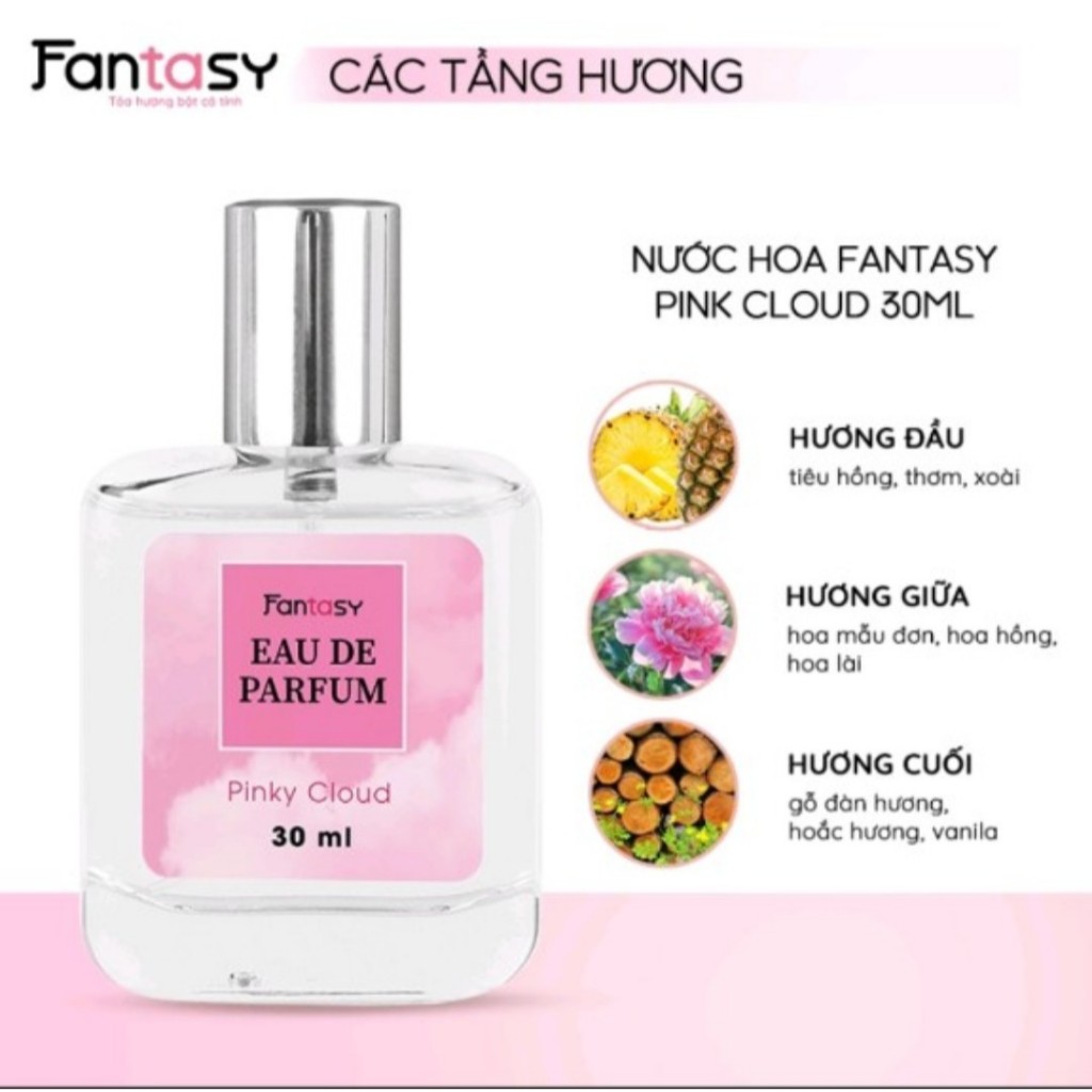 Nước hoa fantasy eau de parfum 30ml màu tím Rainbow Beat - màu hồng ...