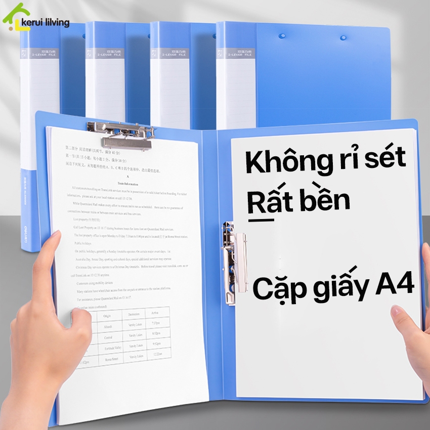 BÌA CÒNG XANH AISHA ĐỰNG TÀI LIỆU, BÌA LÁ CÓ LÒ XO KẸP TÀI LIỆU, KHỔ A4 ...