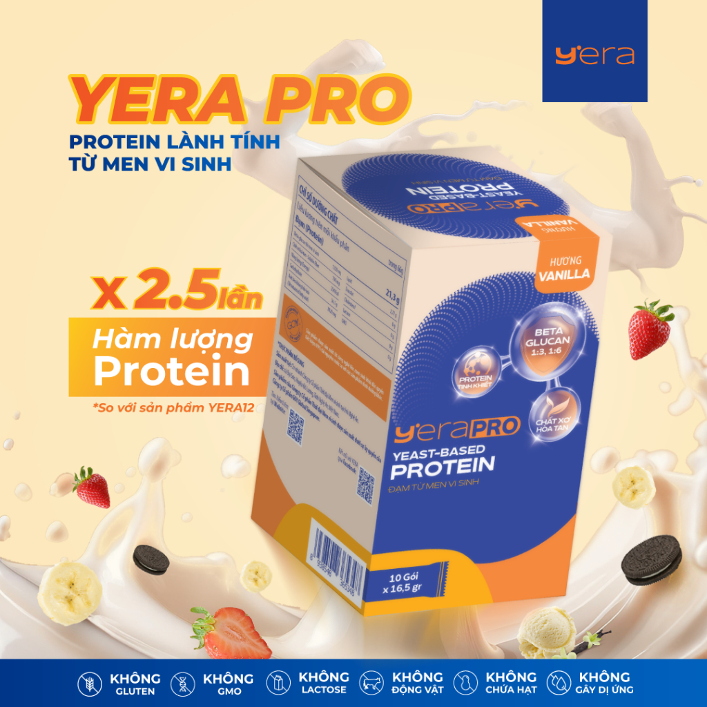Thực phẩm dinh dưỡng YERA Pro- Hộp 10 gói 165g | Shopee Việt Nam