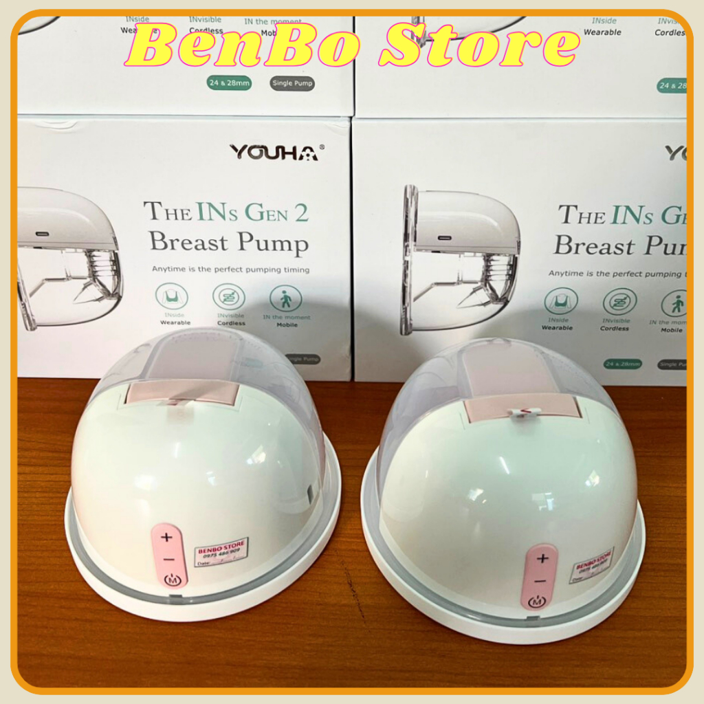 Máy hút sữa không dây GEN 2 YOUHA , máy vắt sữa không dây có app tích hợp điện thoại | Shopee ...