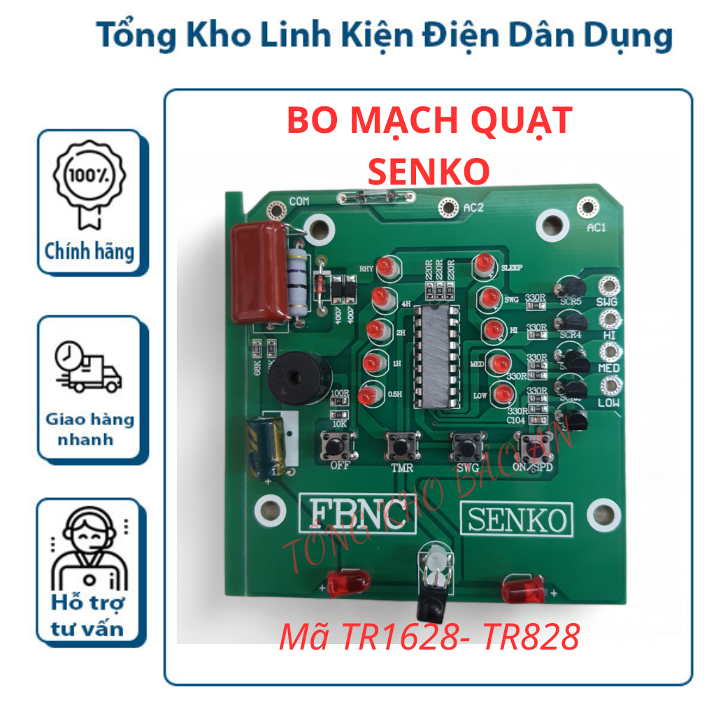 Mạch quạt treo tường SENKO mã TR1628,TR828 | Shopee Việt Nam