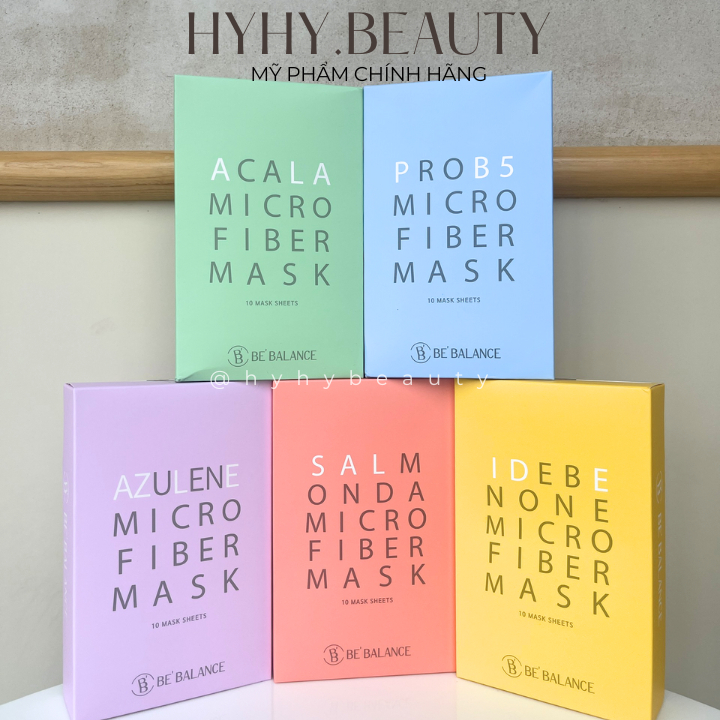 Mặt nạ vải vi sợi BE'BALANCE MICRO FIBER MASK Be Balance | Shopee Việt Nam