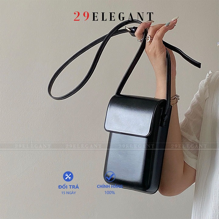 Túi Đeo Chéo Mini Thiết Kế Basic Tiện Dung, Đựng Vừa Điện Thoại Son ...