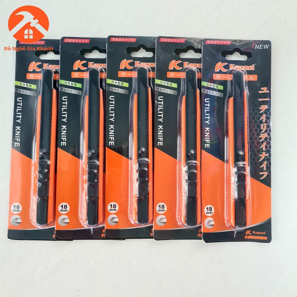 Bộ 5 dao rọc giấy mini, dao cắt decal,biển quảng cáo kapusi | Shopee ...