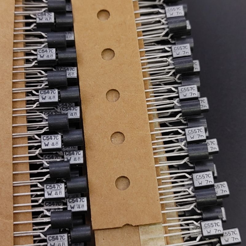 Transistor bán dẫn BC547/BC557, C547C/C557C, BC 547/BC 557 chính hãng ...