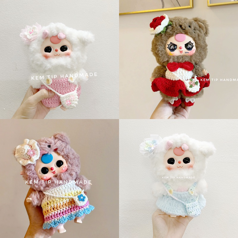 Quần áo thời trang búp bê cho baby three baoao babythree lili thỏ thị ...