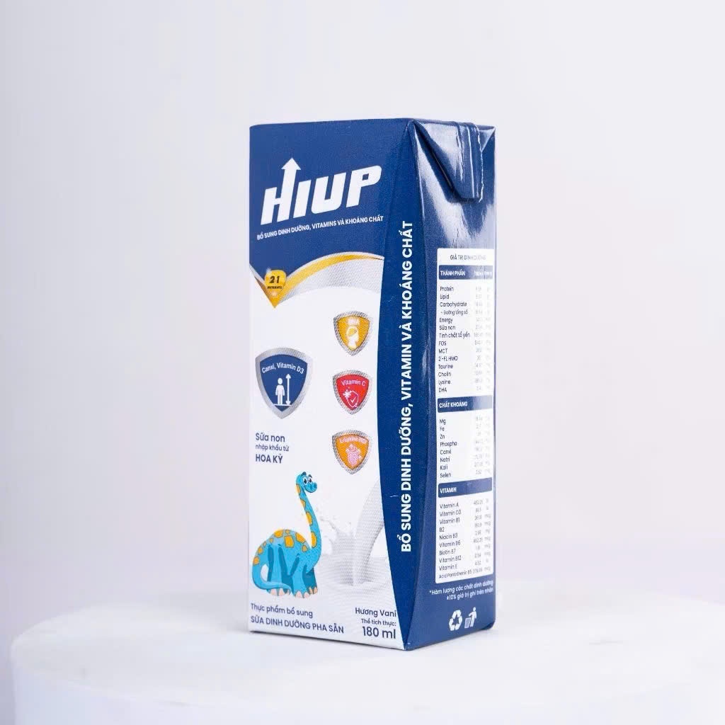 (1 Thùng 48 hộp )Sữa pha sẵn tăng chiều cao Hiup 180ml | Shopee Việt Nam