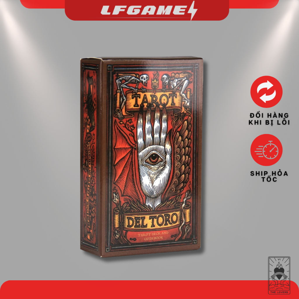 Bộ bài bói DEL TORO TAROT oracle size tiêu chuẩn Bản Tiếng Anh [MUA 2 ...
