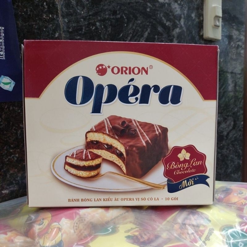 Bánh Bông Lan Kiểu Âu Opera Orion Hộp 280g | Shopee Việt Nam