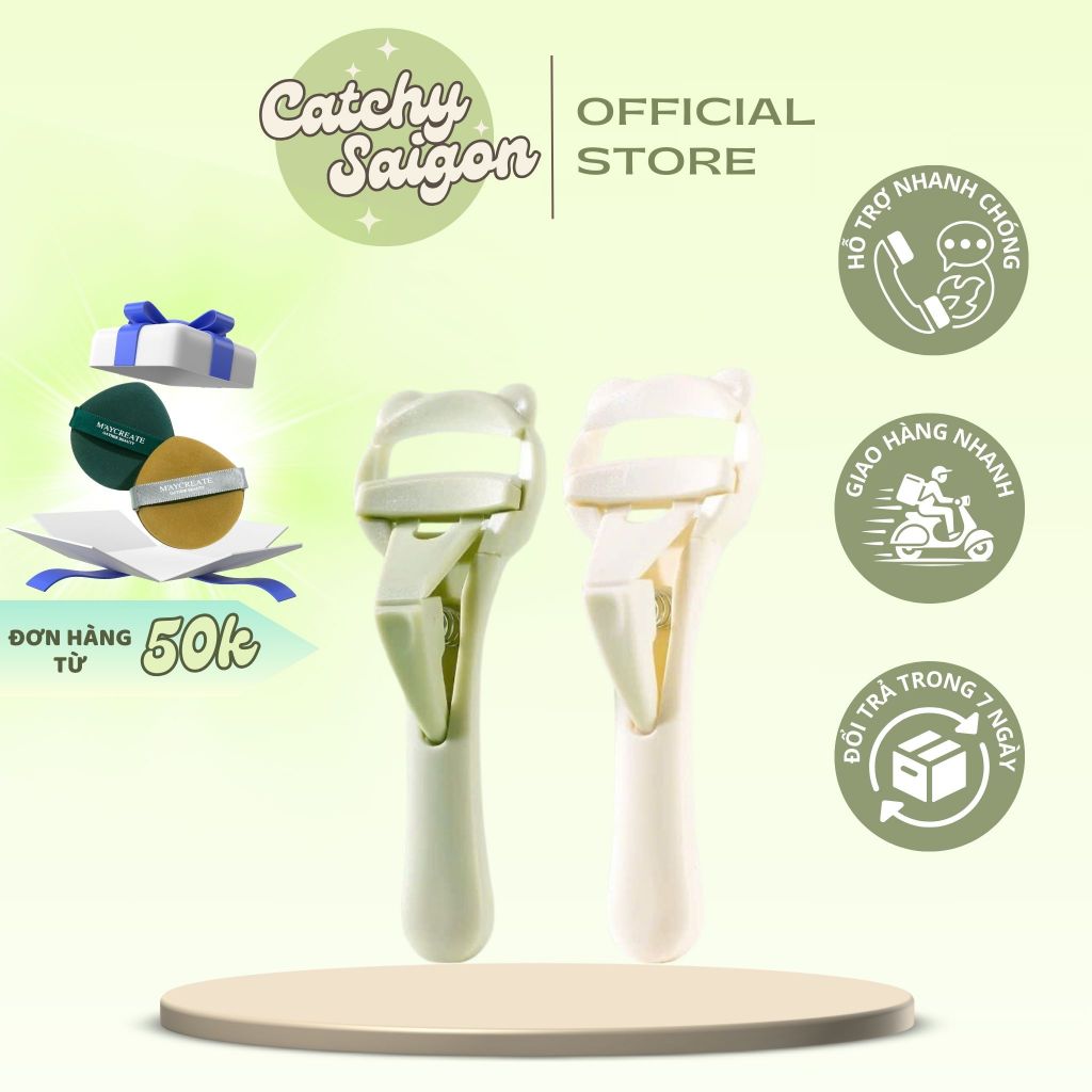 [XIXI] Kẹp Mi XIXI Tai Gấu Dạng Lò Xo Hỗ Trợ Làm Cong Mi Eyelash ...