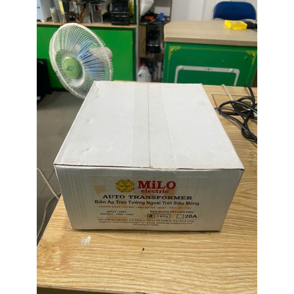 Biến áp treo tường MiLo 2.0KVA | Shopee Việt Nam