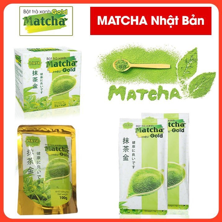 1 thùng bột MATCHA GOLD - 36 hộp x 5 gói x 10g | Shopee Việt Nam