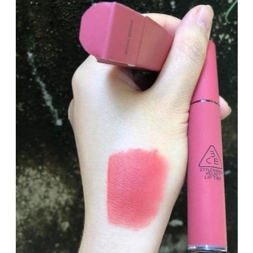 Son 3CE Velvet Lip Tint Pink Break – Màu Hồng Đào Bền Màu Lâu Trôi [CAM ...