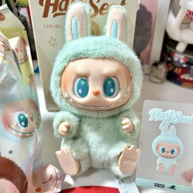 Mô hình Labubu V2 check card QuQu xanh ngọc cực yêu. Hàng like auth 1:1 ...