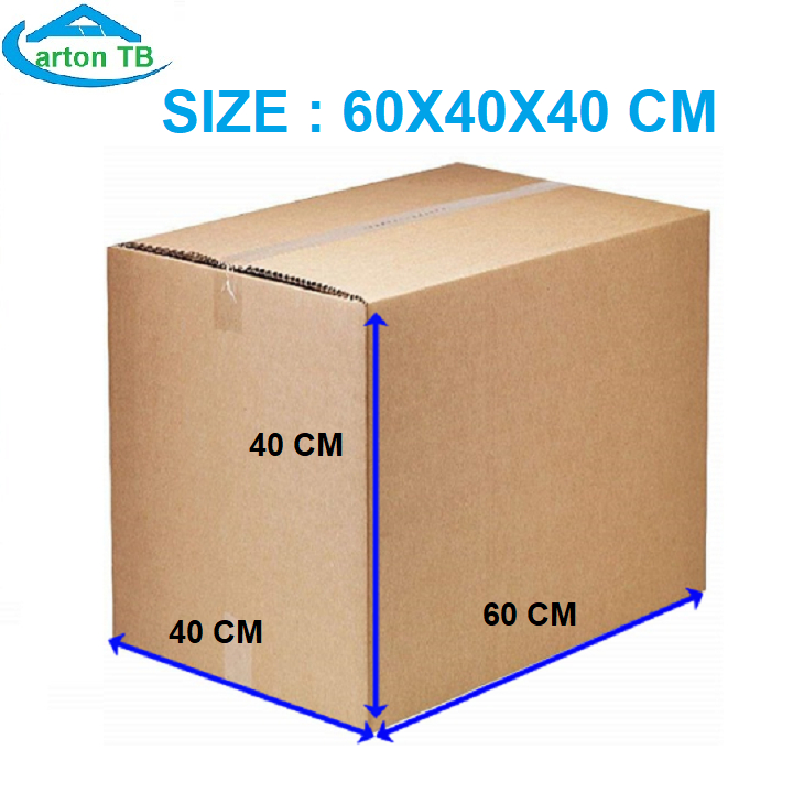 thùng carton to size 60x40x40 cm - thùng carton chuyên dùng dọn nhà ...