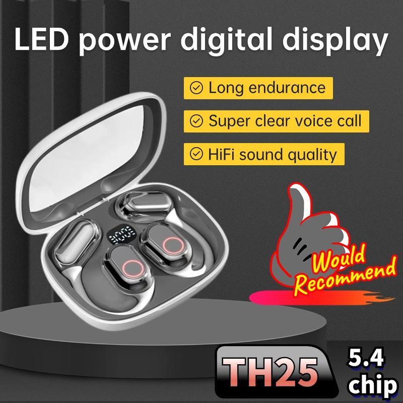 TH25 Tai nghe Bluetooth 5.4 OWS Ear Tai nghe thể thao độ trễ thấp Tai ...