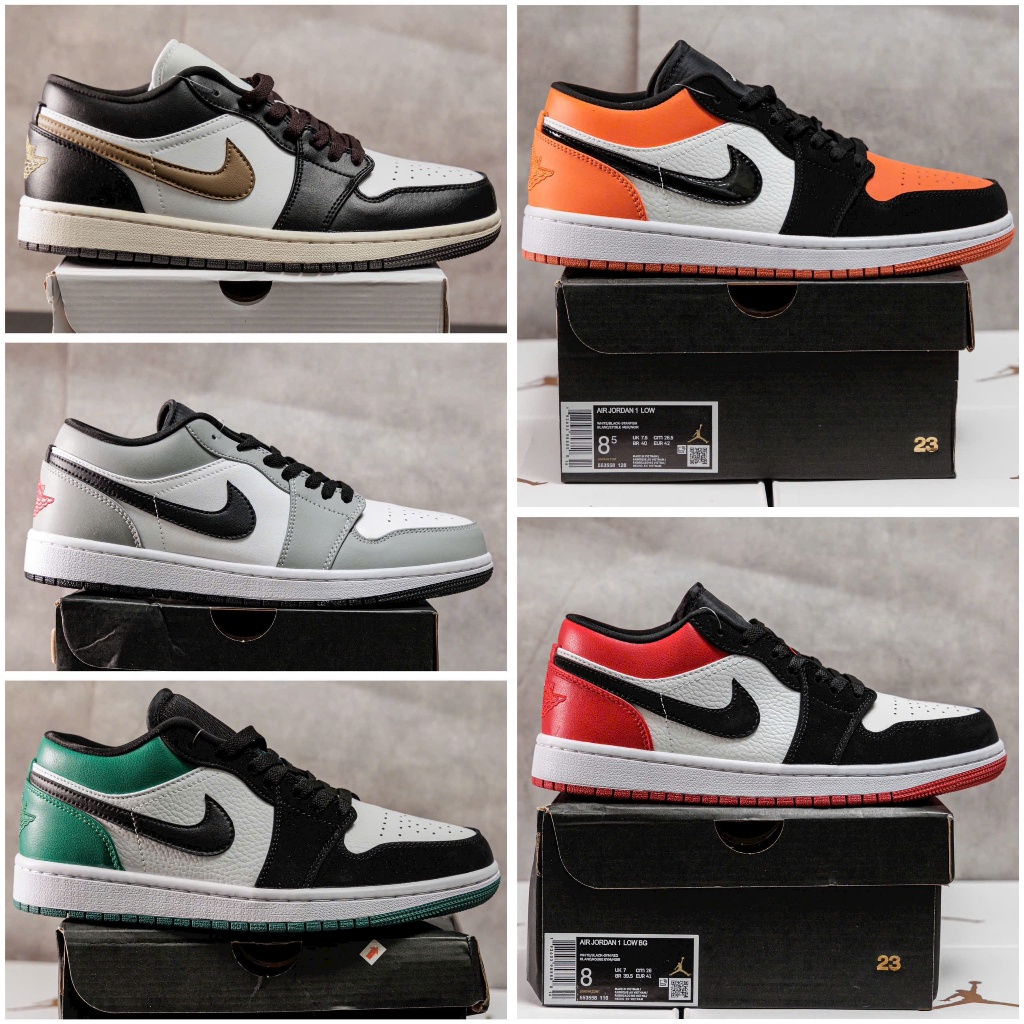 [PiPiSnkr] Giày Sneaker Jd 1 Low Black Toe Phiên Bản BestQuality ...