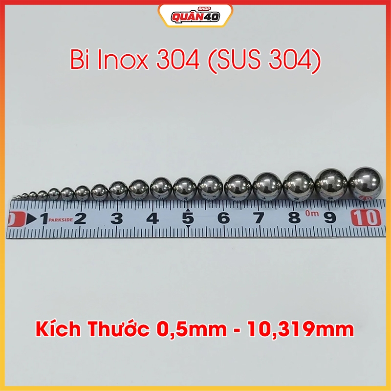 Bi Inox 304 (SUS 304) Kích Thước 0,5mm - 10,319mm - Hàng Nhập Khẩu | Shopee Việt Nam